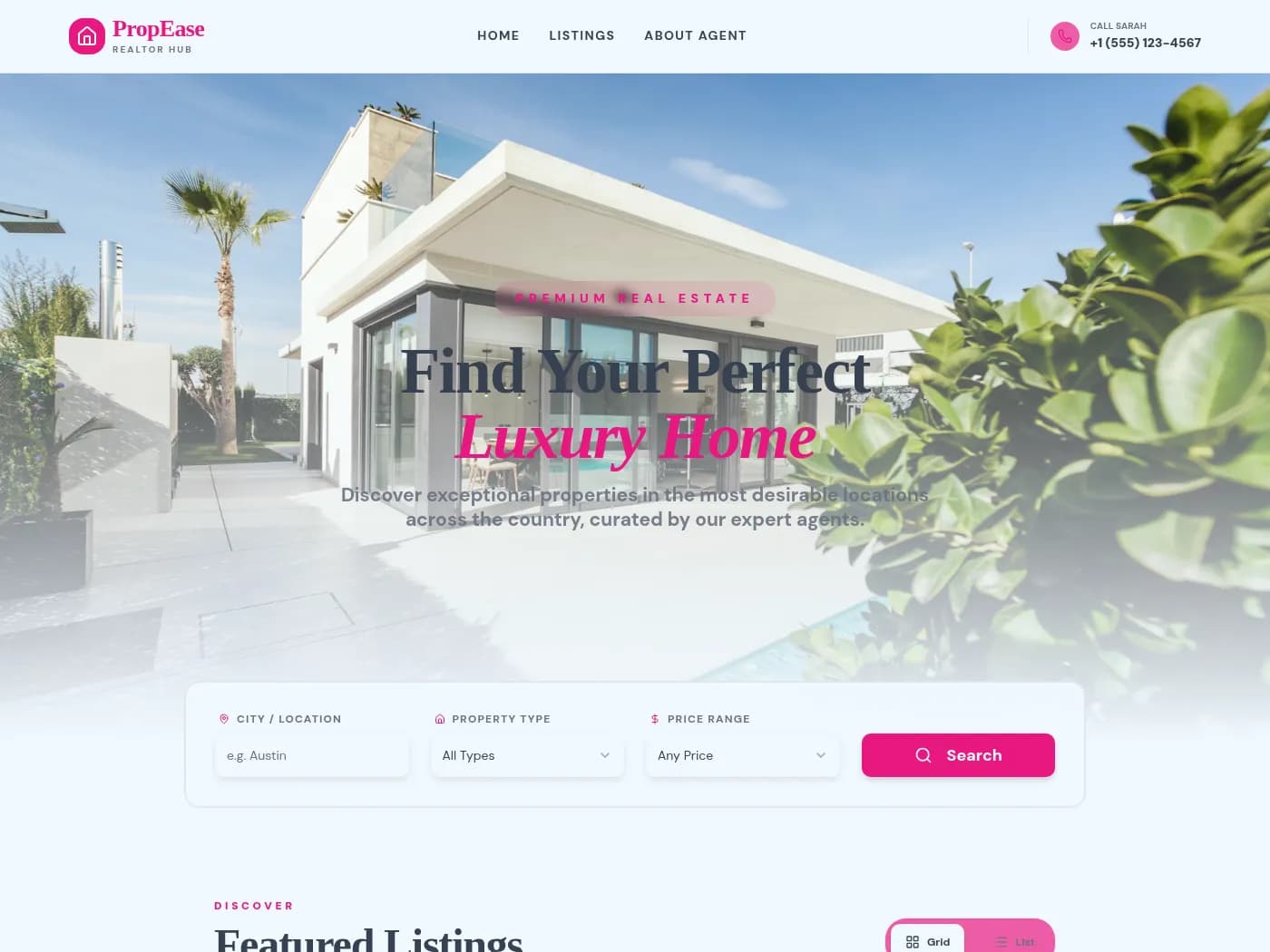 PropEase Realtor Hub