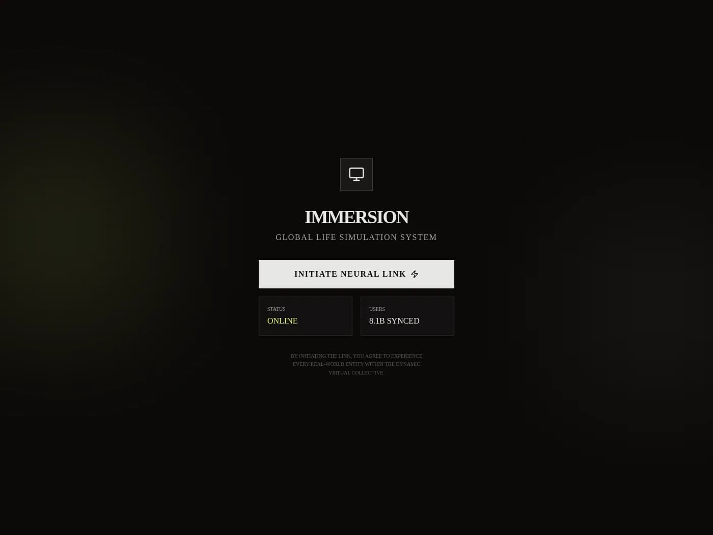 RealWorld Immersion Game