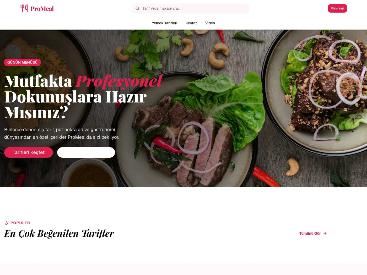 Digital Platform Recipe Sharing