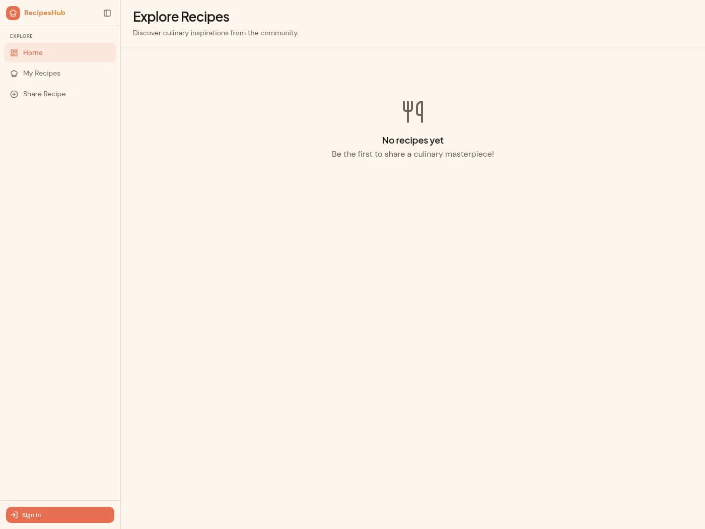 RecipesHub