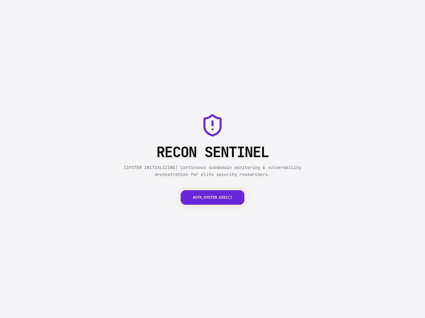 Recon Sentinel
