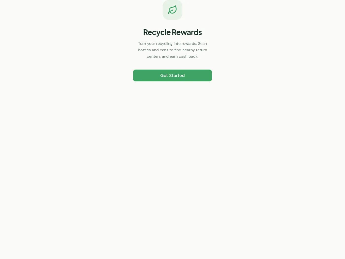 Recycle Rewards Finder