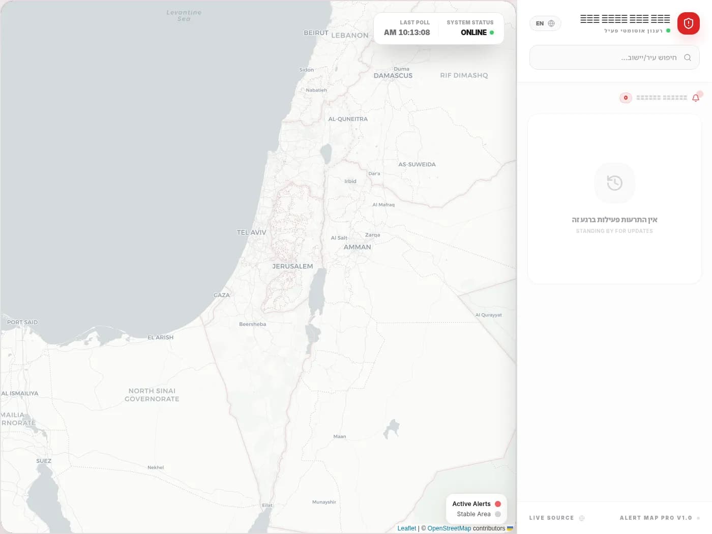 Red Alert Map Pro