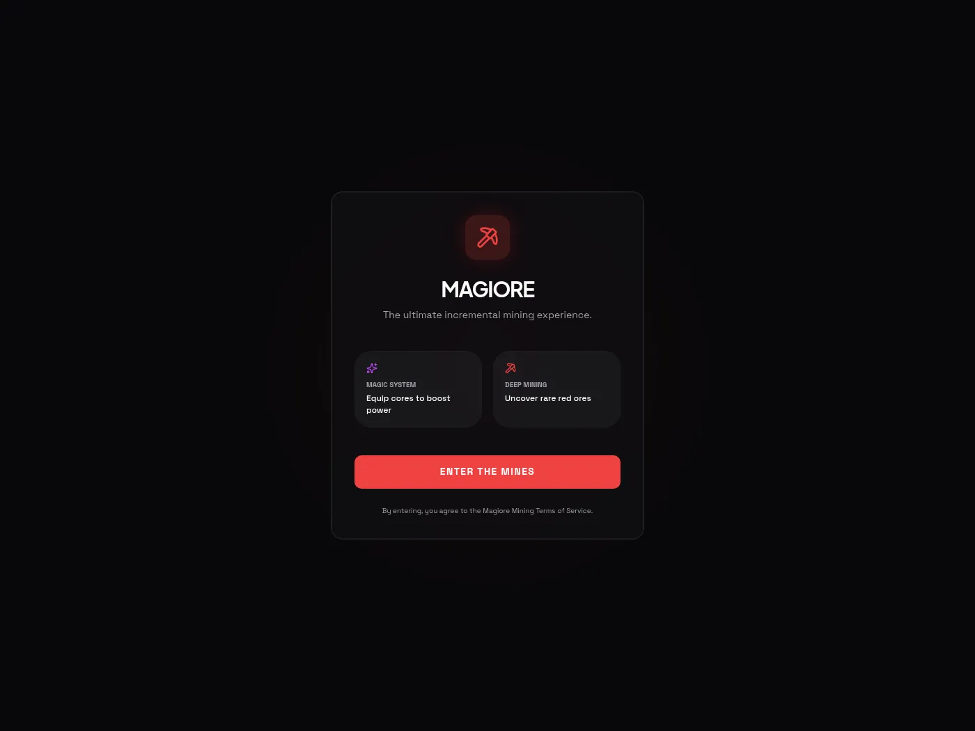 Red Ore Magic Mod
