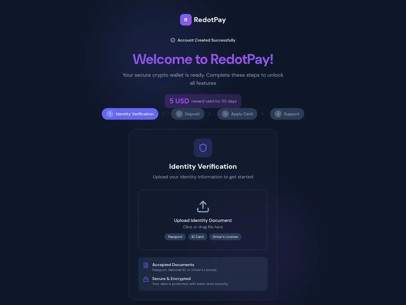 RedotPay Crypto Wallet