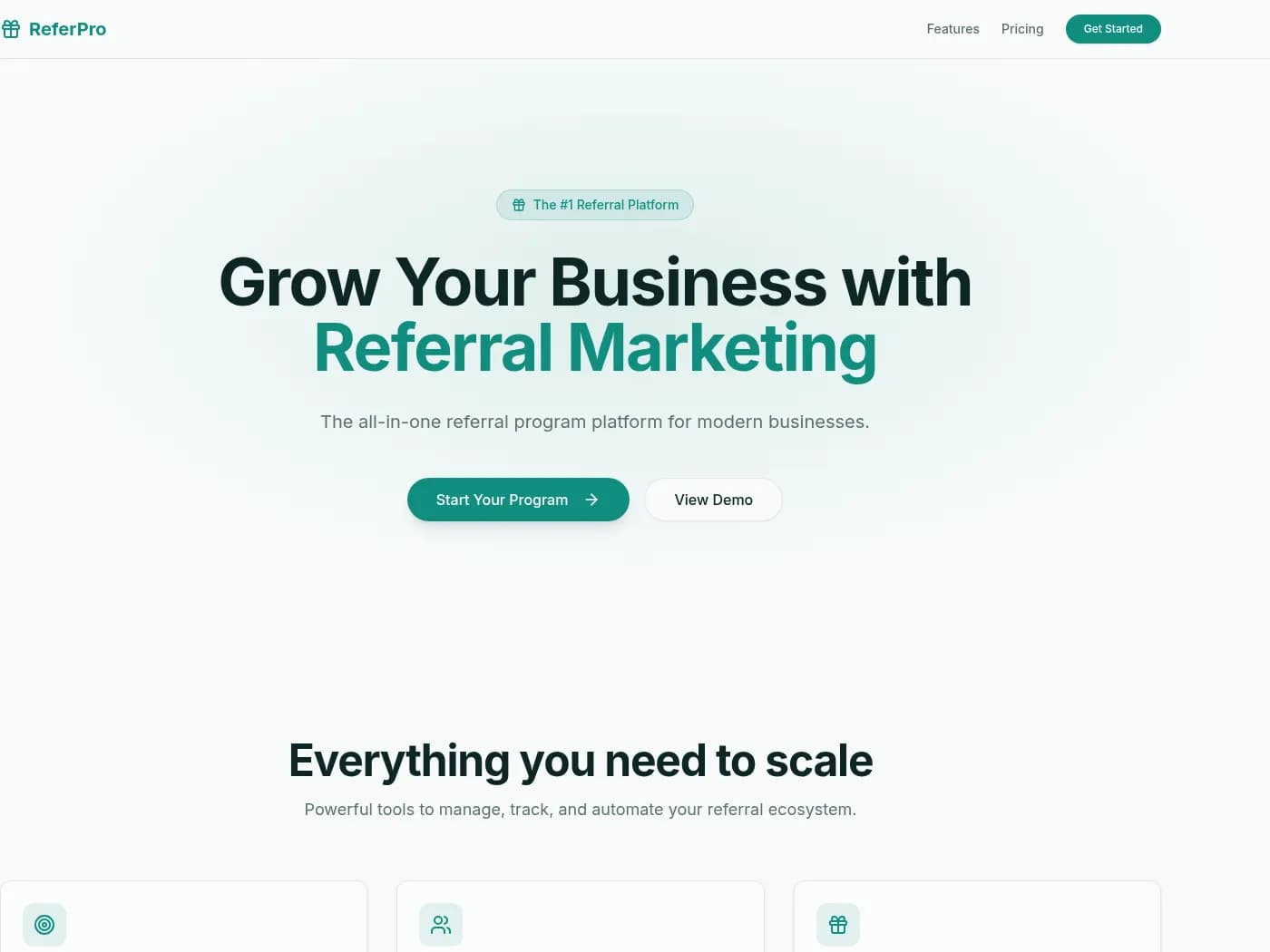 ReferPro Platform