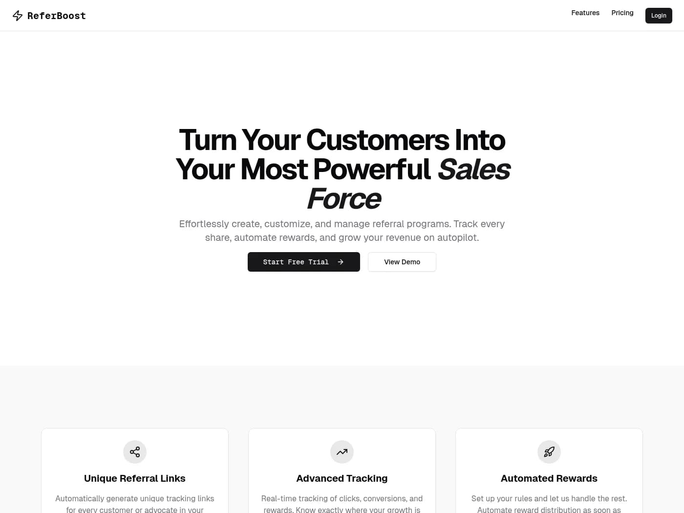 ReferBoost Platform