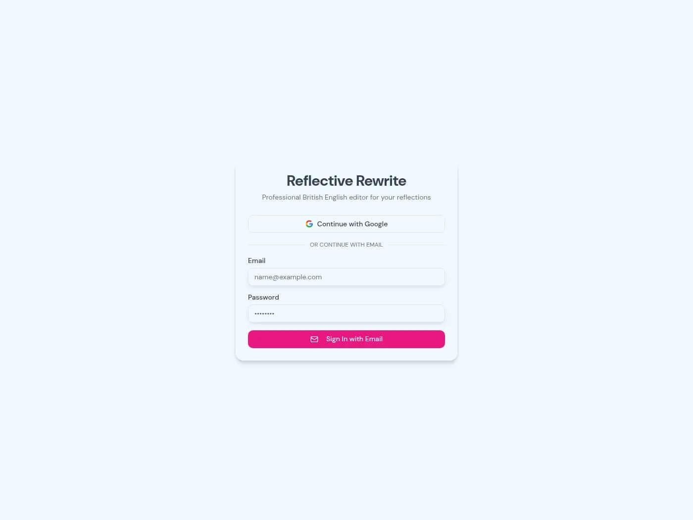 Reflective Rewrite Assistant