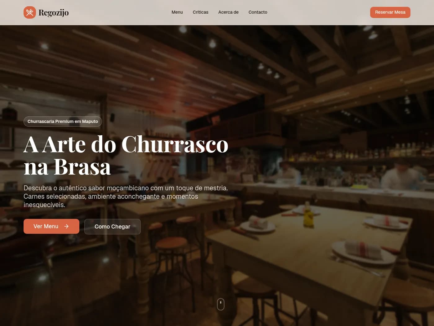 Regozijo Restaurante Web