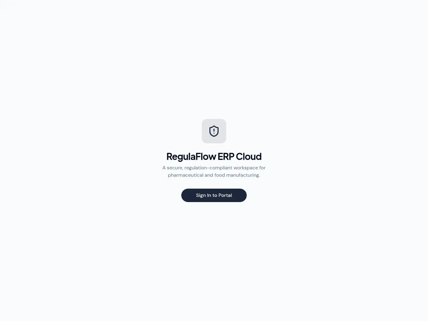 RegulaFlow ERP Cloud