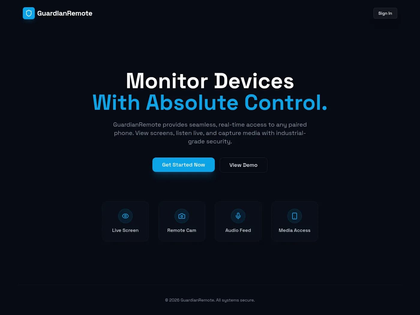 Remote Phone Monitor