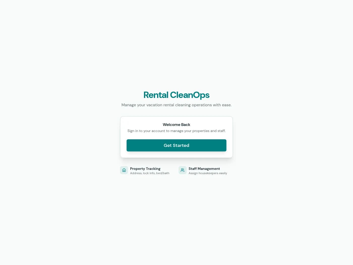 Rental CleanOps
