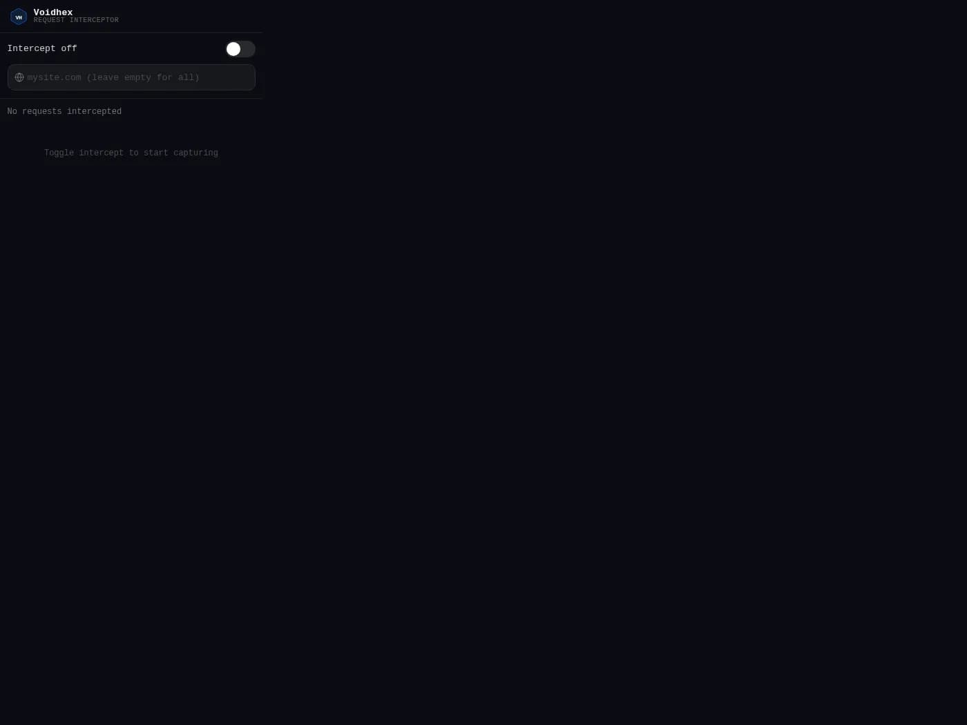 Request Interceptor Extension