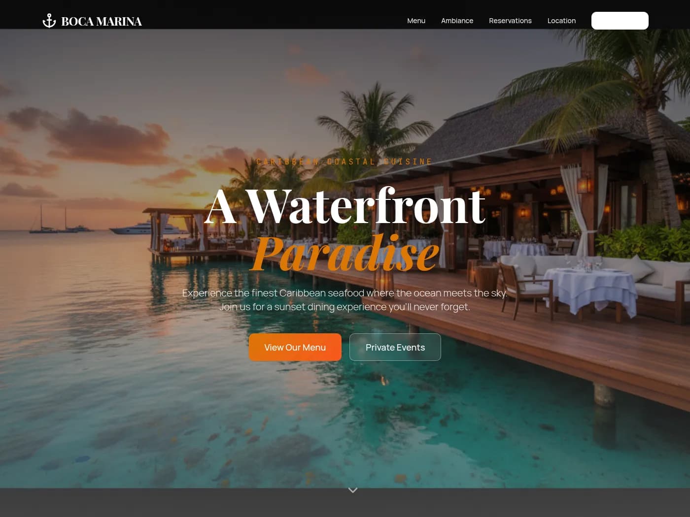 Savory Bites Restaurant Site