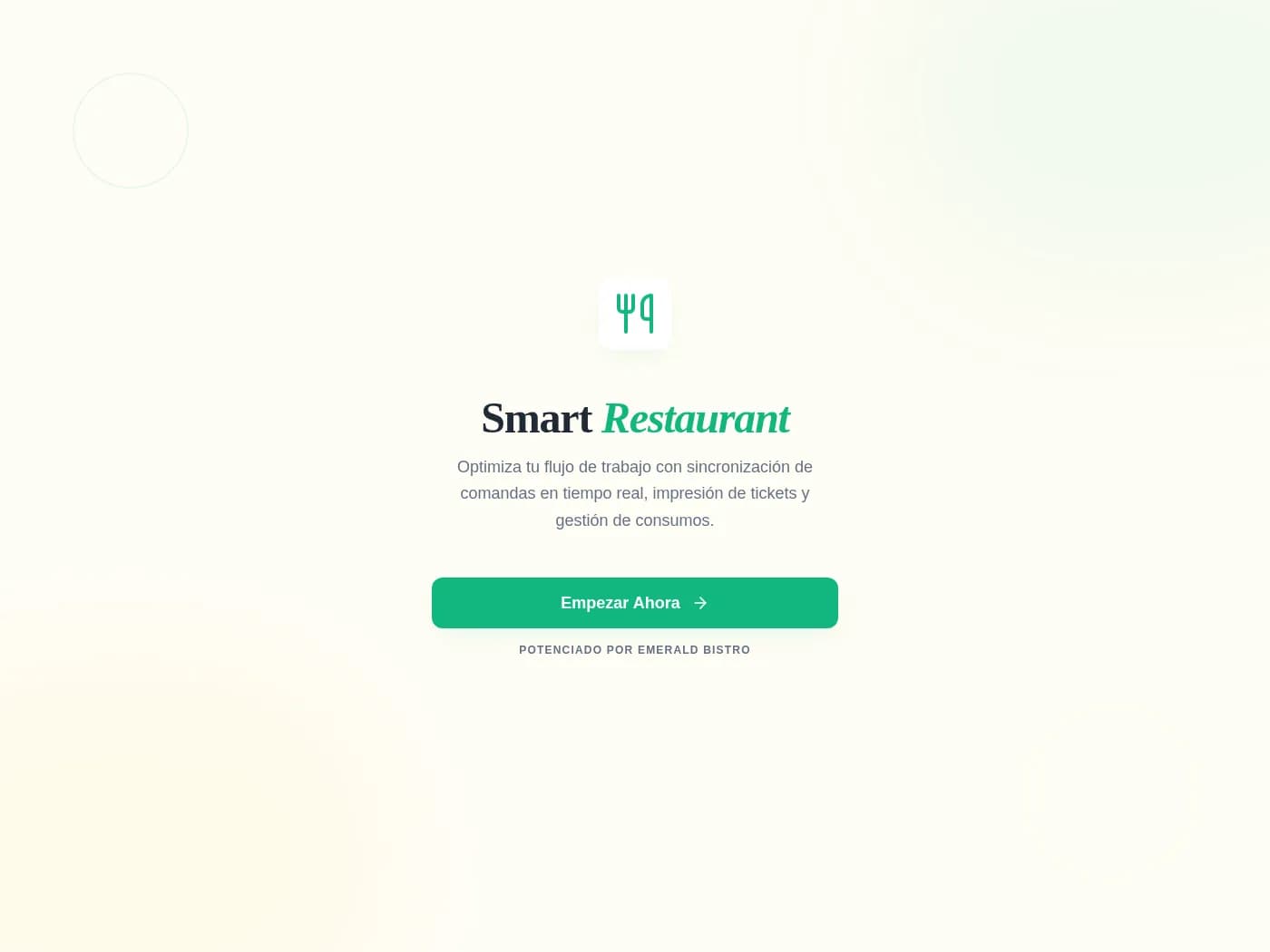Smart Restaurant Orders