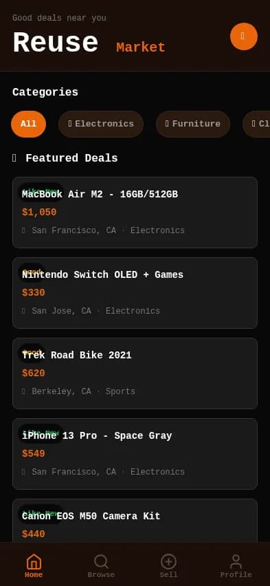 Reuse Marketplace