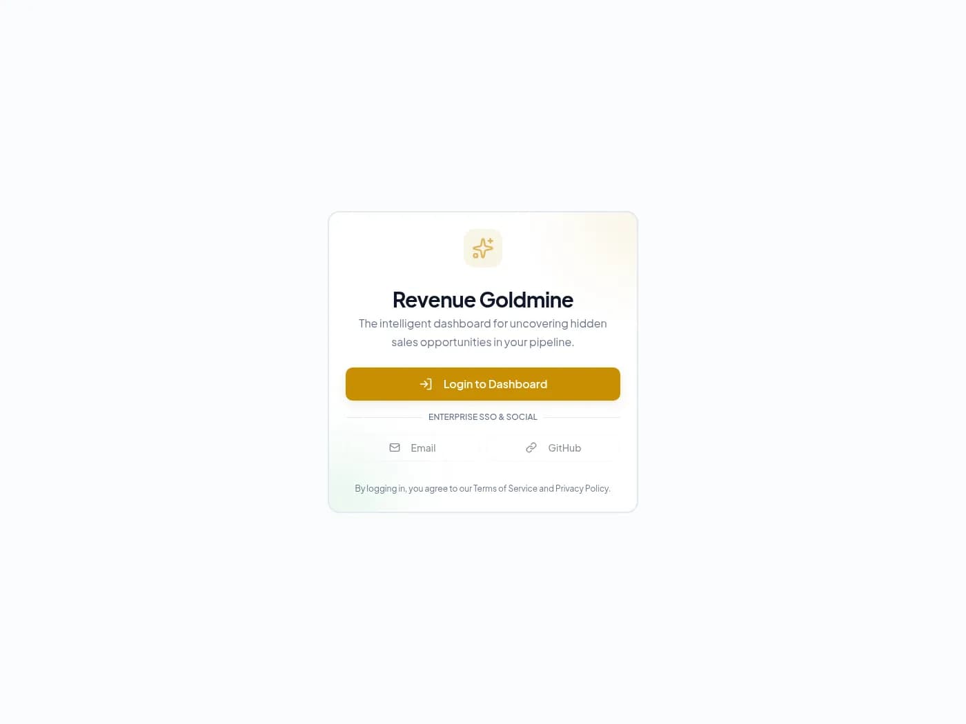 Revenue Goldmine Dashboard