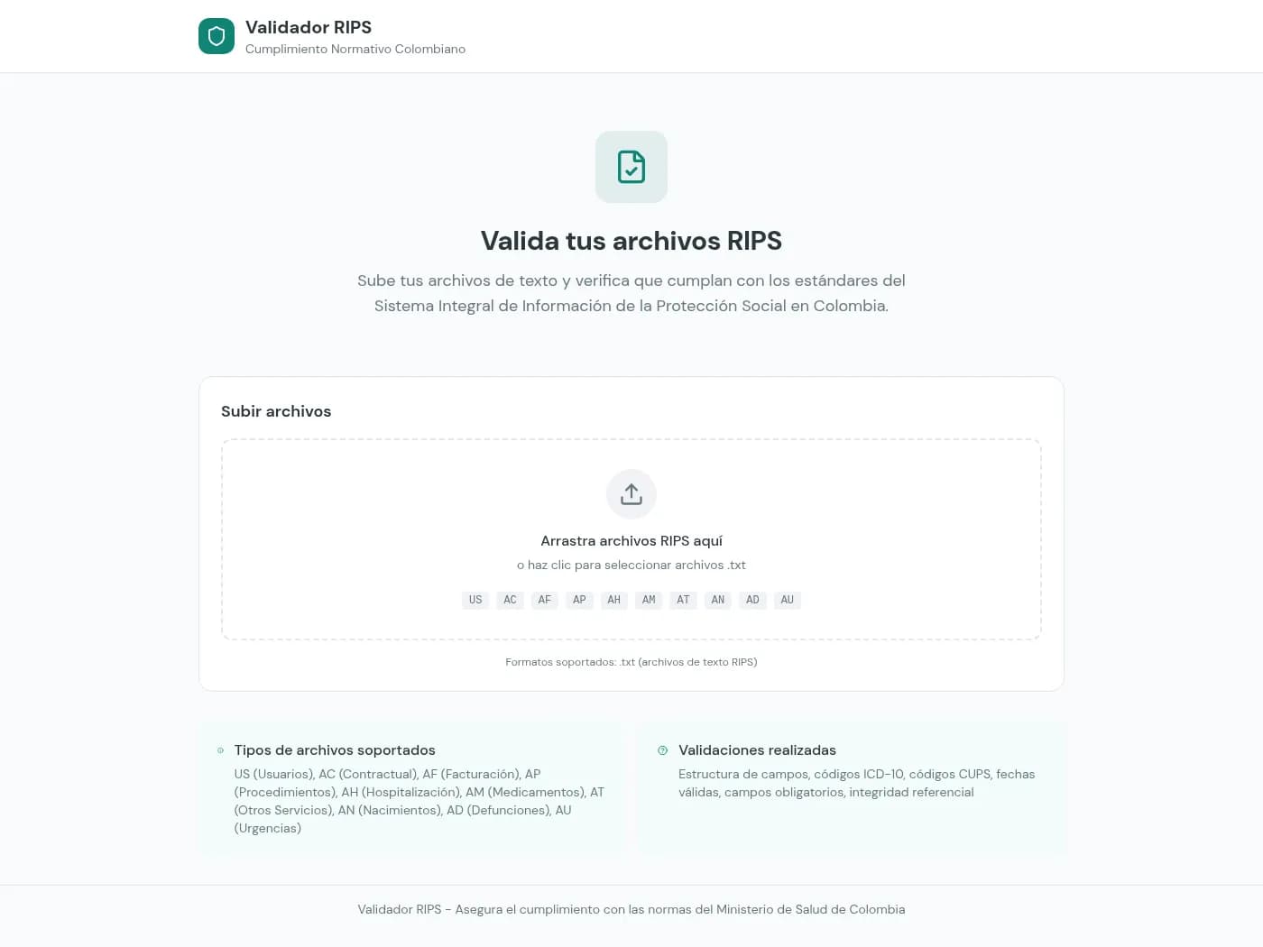 RIPS Validator App