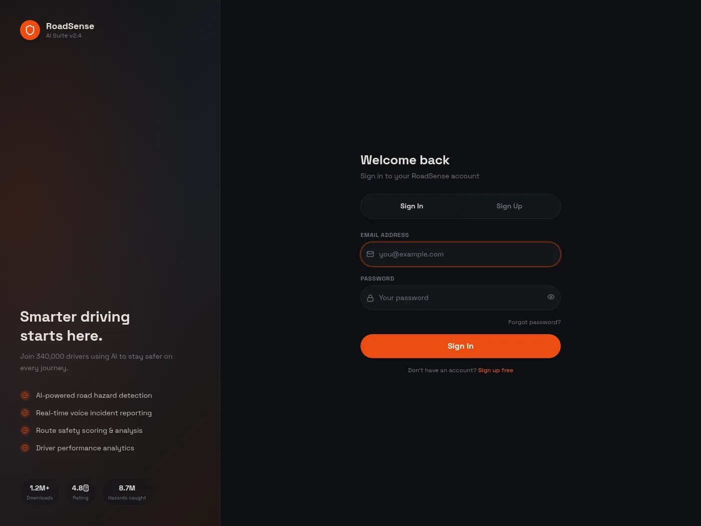 RoadSense AI Suite