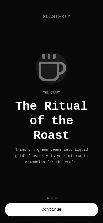 Roasterly: Coffee Craft App