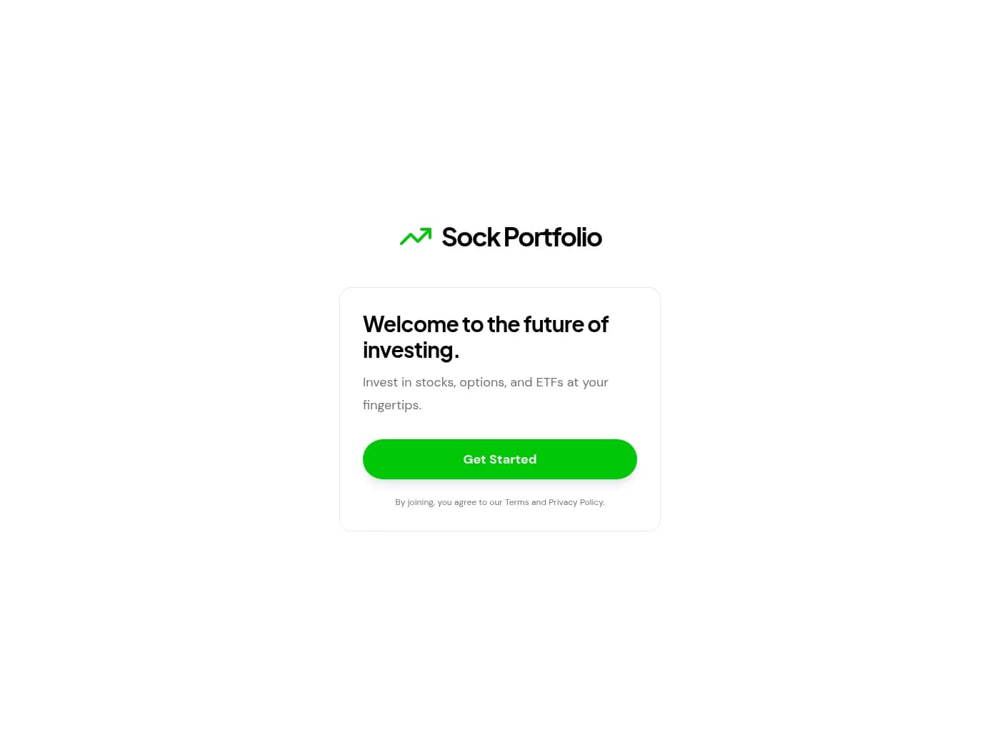 Sock Portfolio
