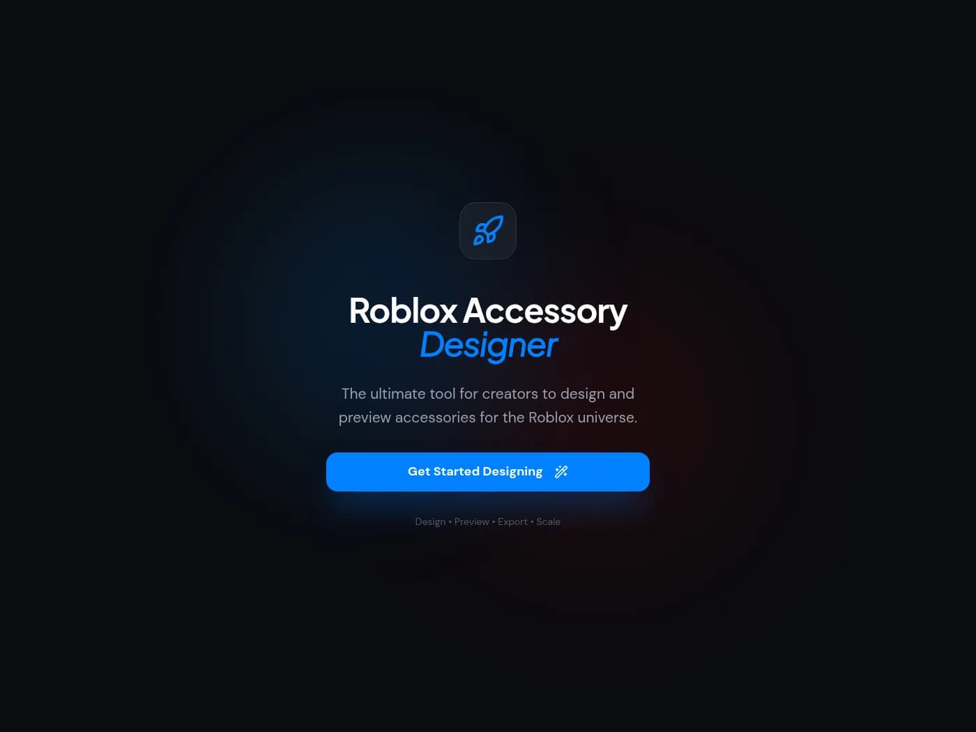 Roblox Accessory Designer