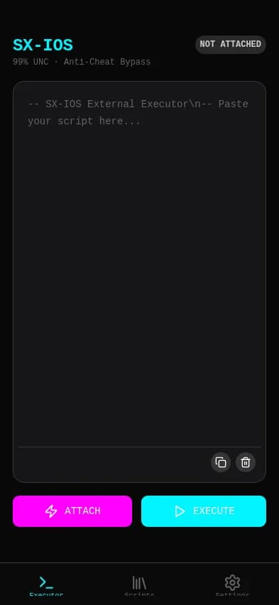Roblox iOS Script Runner