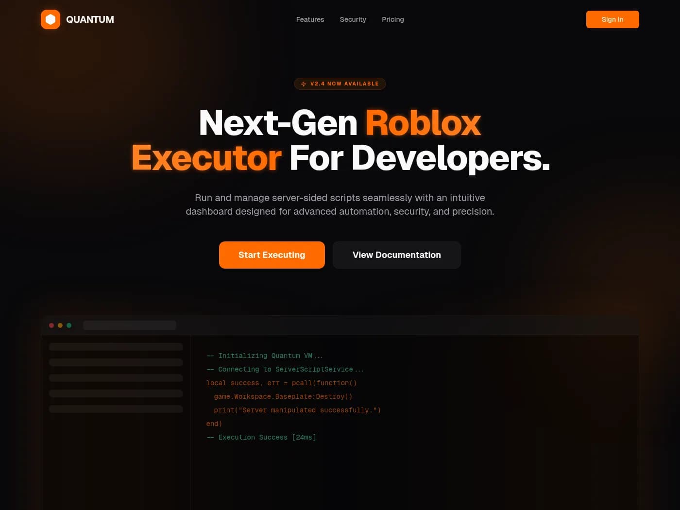 Roblox Script Executor