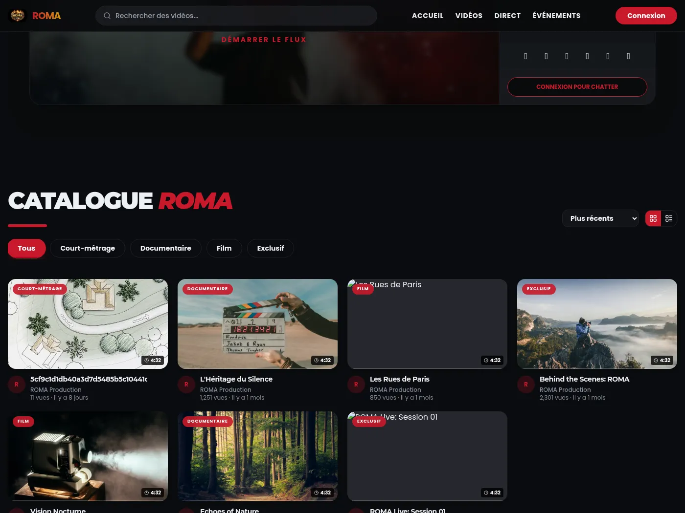 ROMA Production Platform