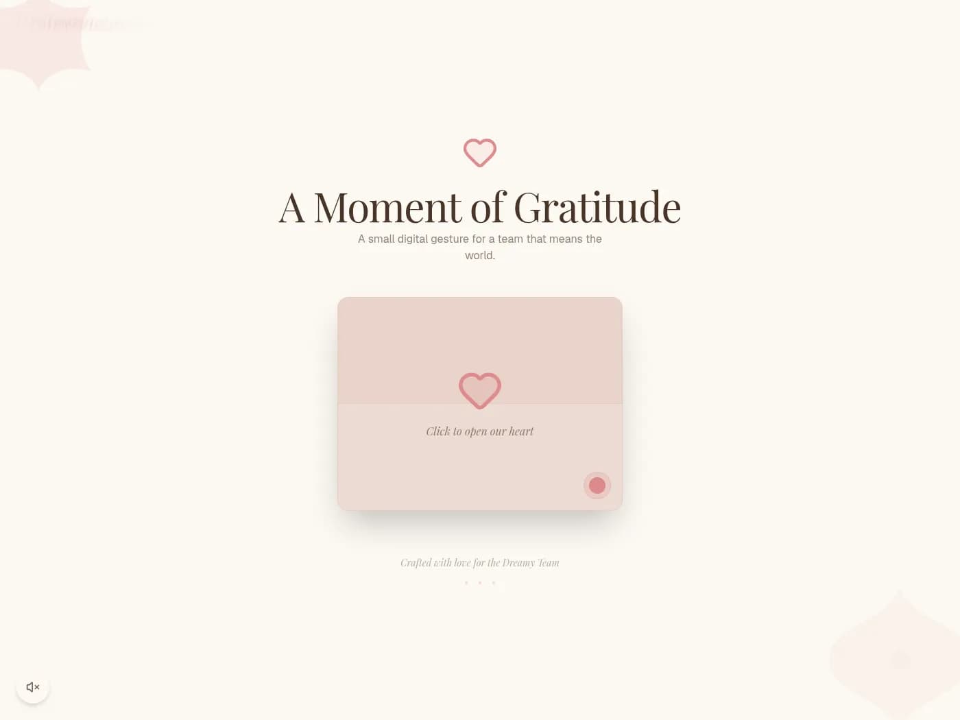 Dreamy Romantic Letter Web