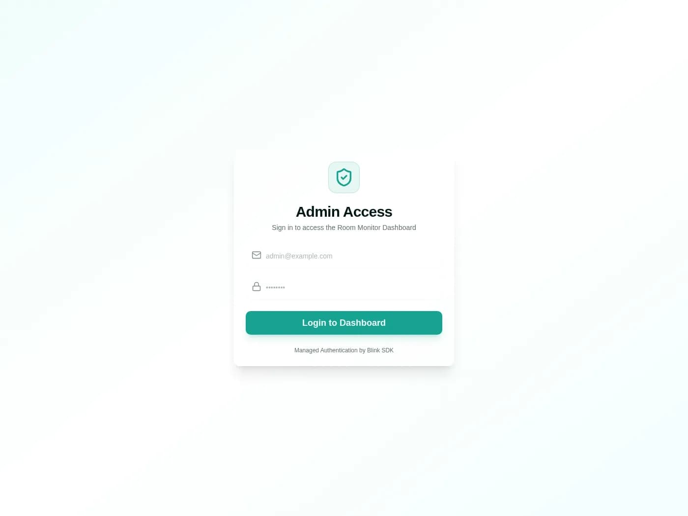 Room Monitor Dashboard