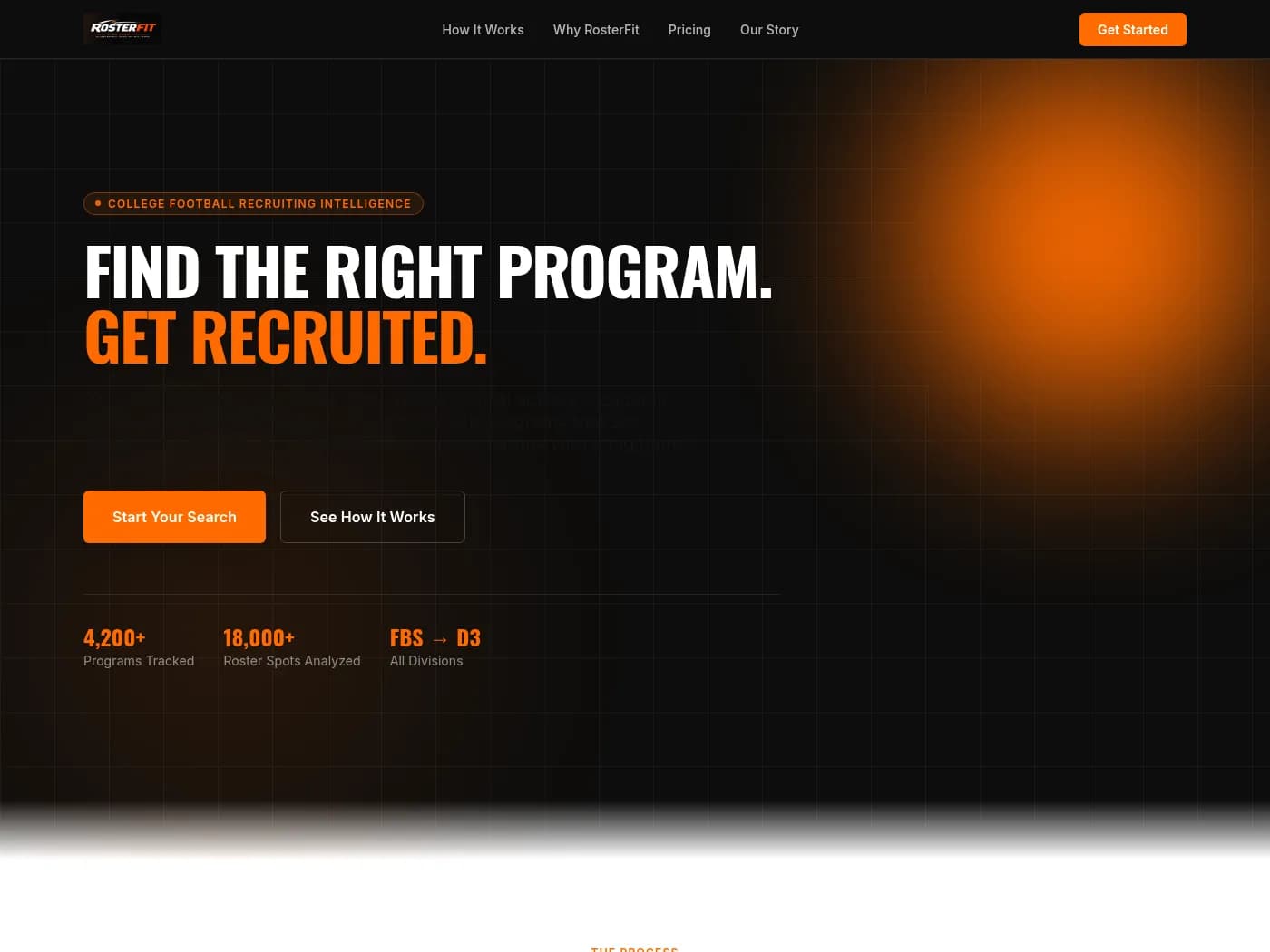 RosterFit Landing Page