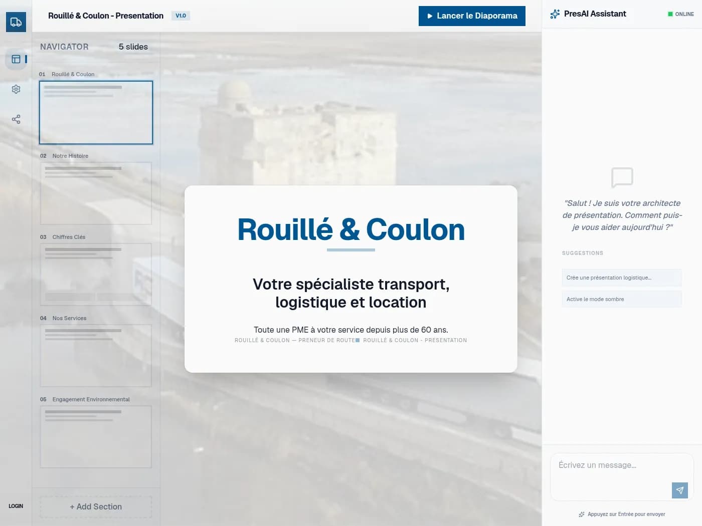 Rouille Coulon Presentation