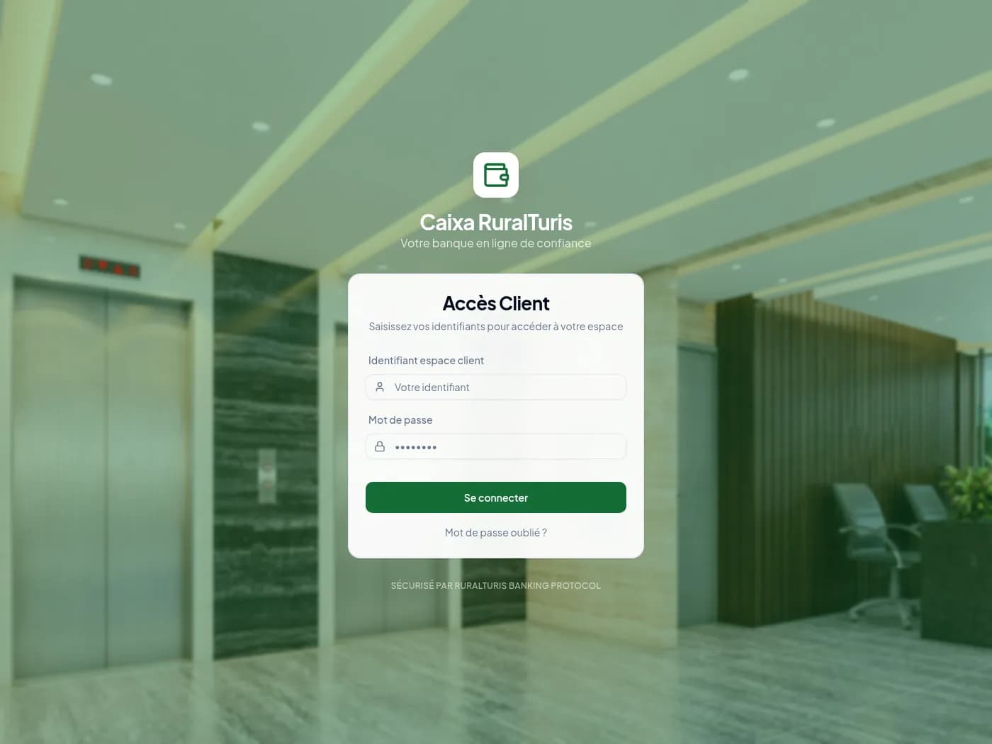 RuralTuris Banking Portal