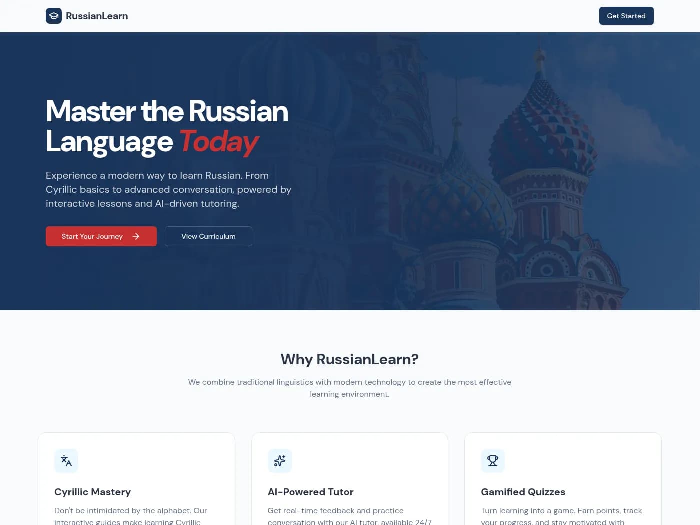 Russian Learner App