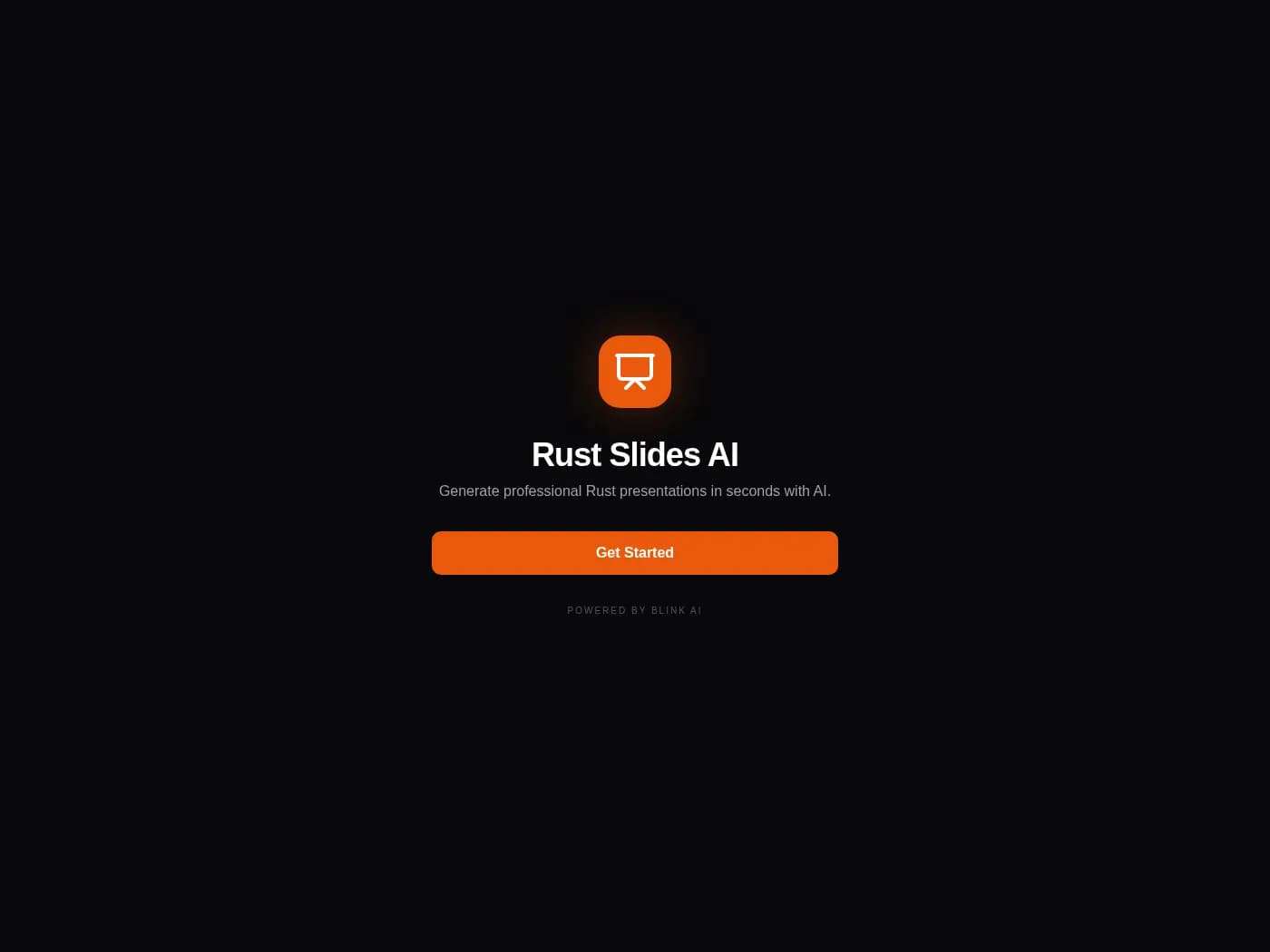 Rust Language Slides