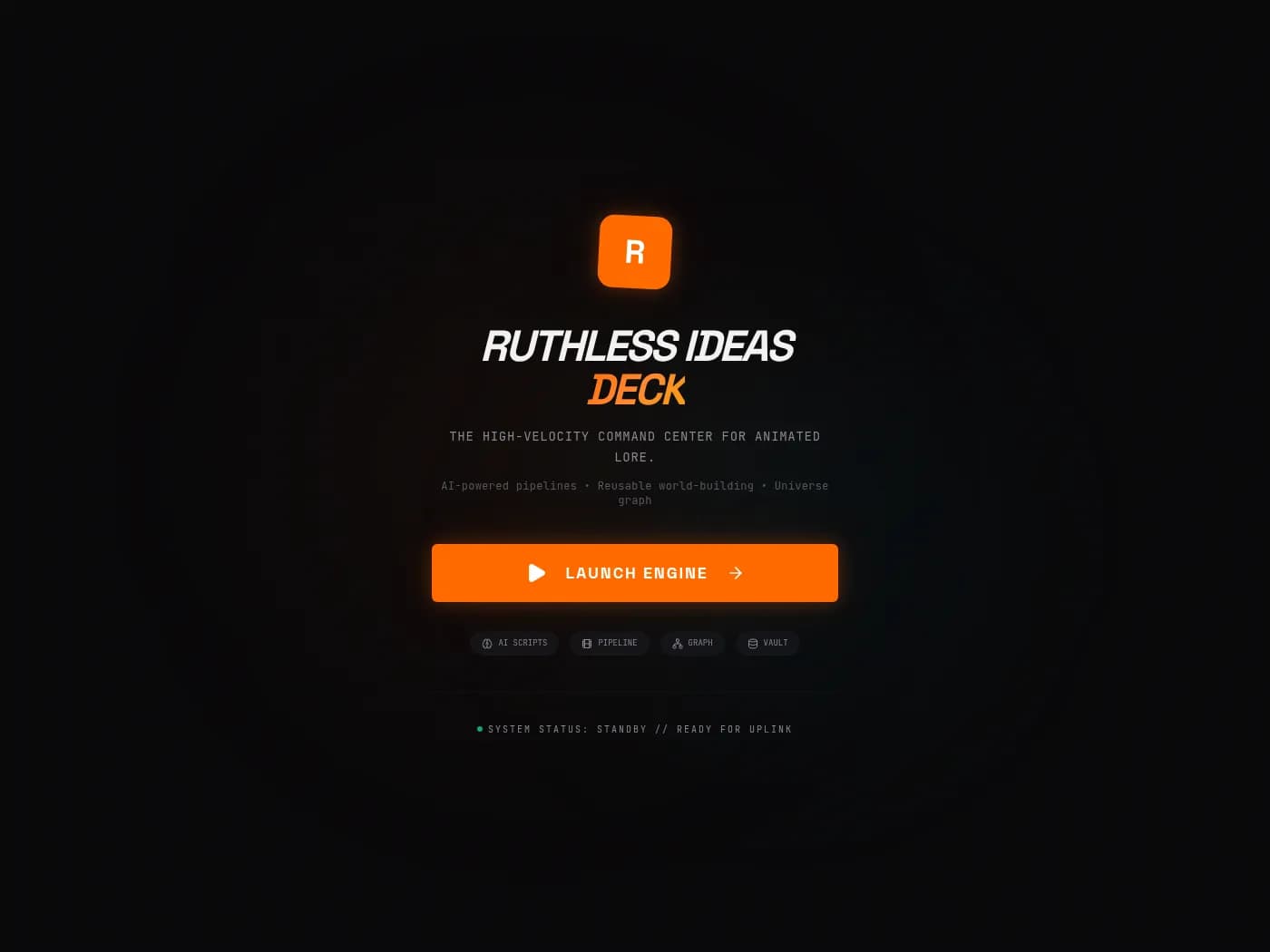 Ruthless Ideas Deck