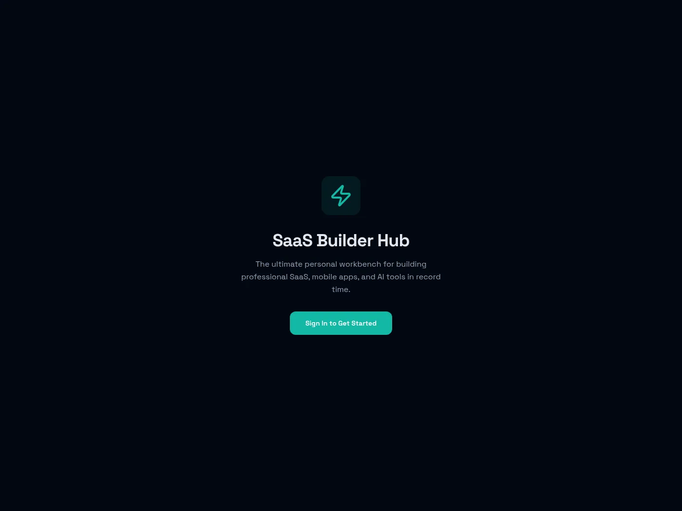 SaaS Builder Hub