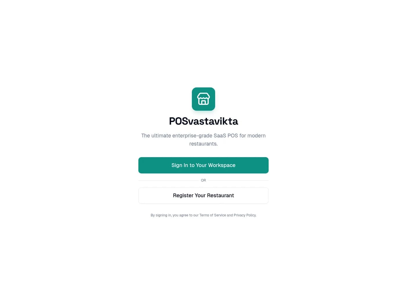 POSvastavikta SaaS Platform