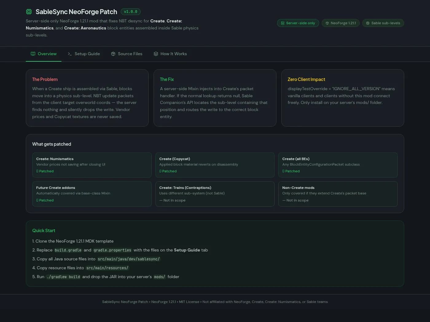 SableSync NeoForge Patch