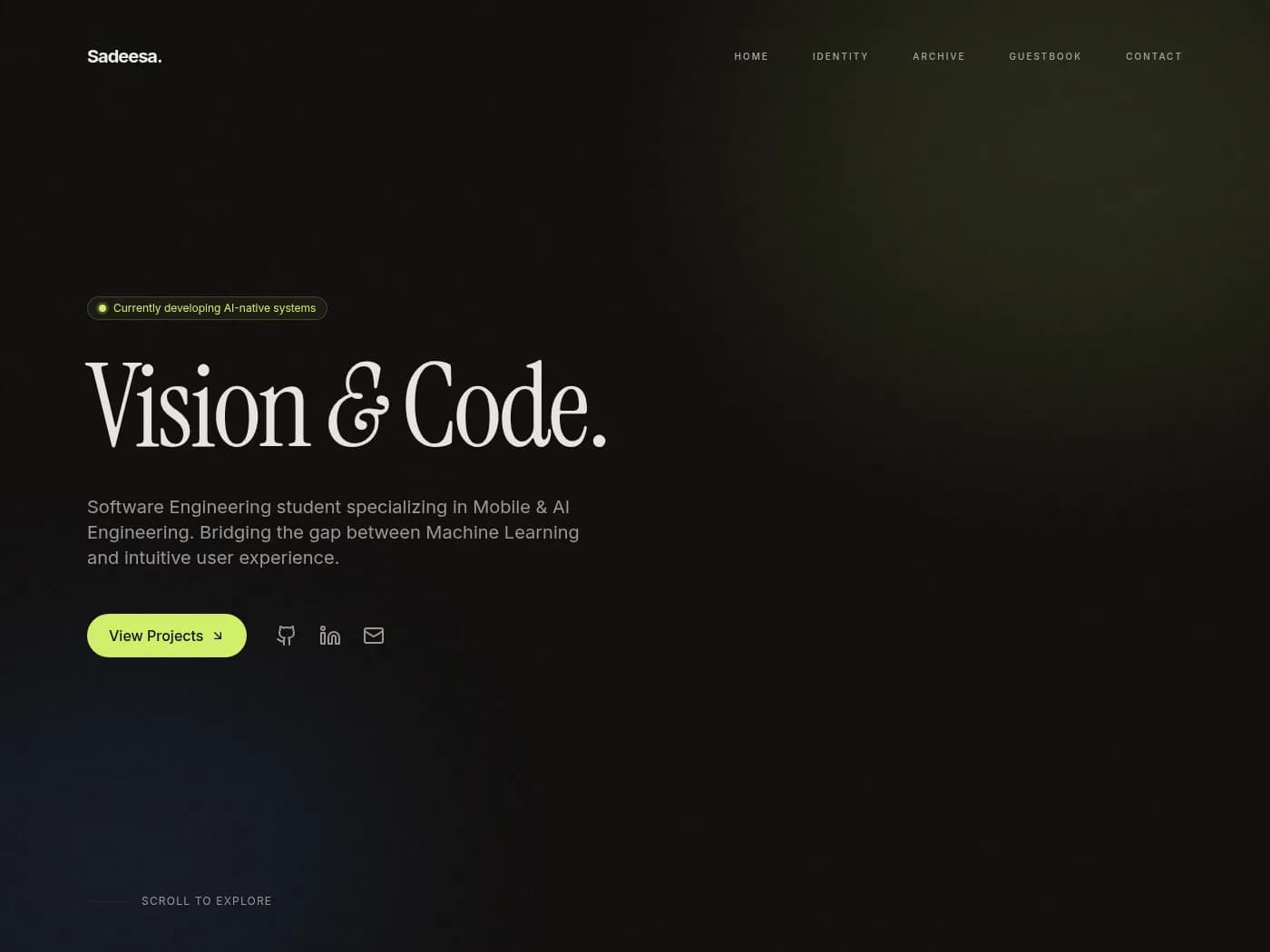 Sadeesa Portfolio Pro