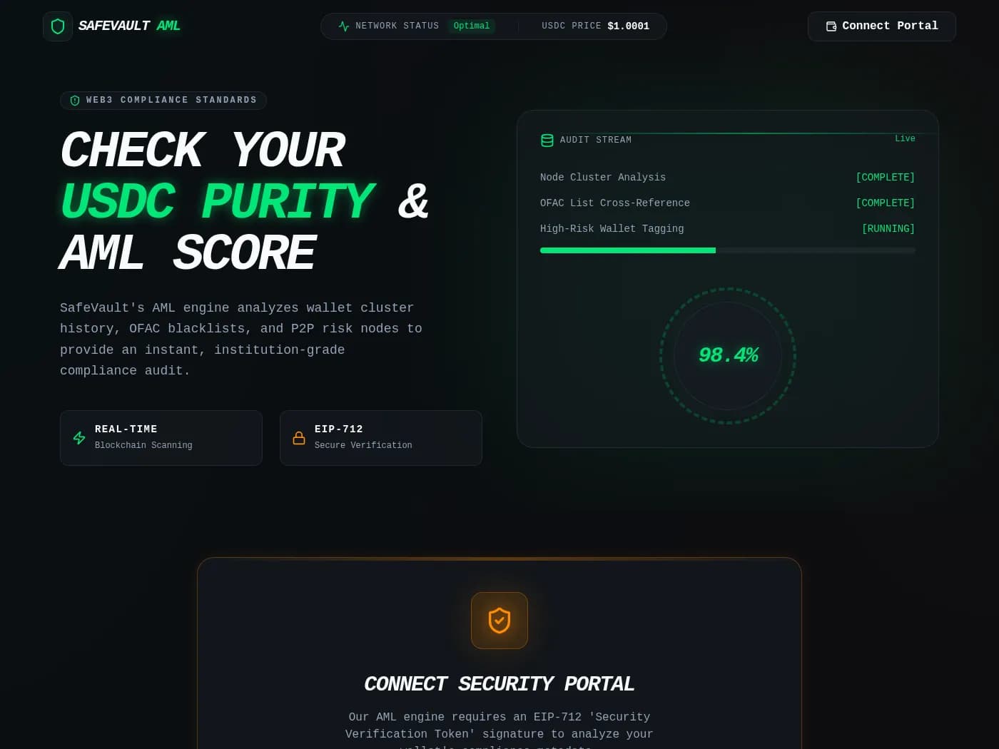 SafeVault AML Platform
