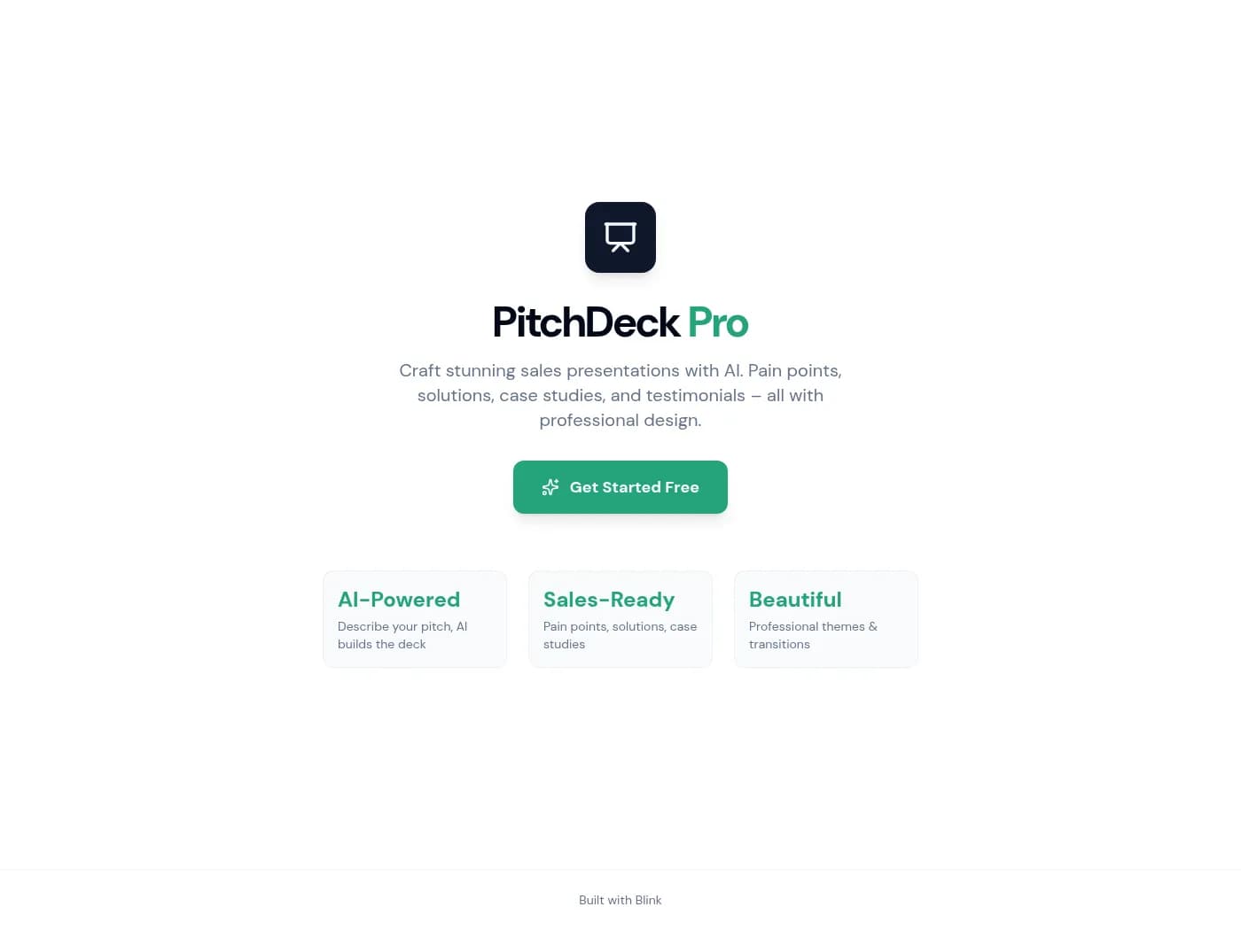 PitchDeck Pro