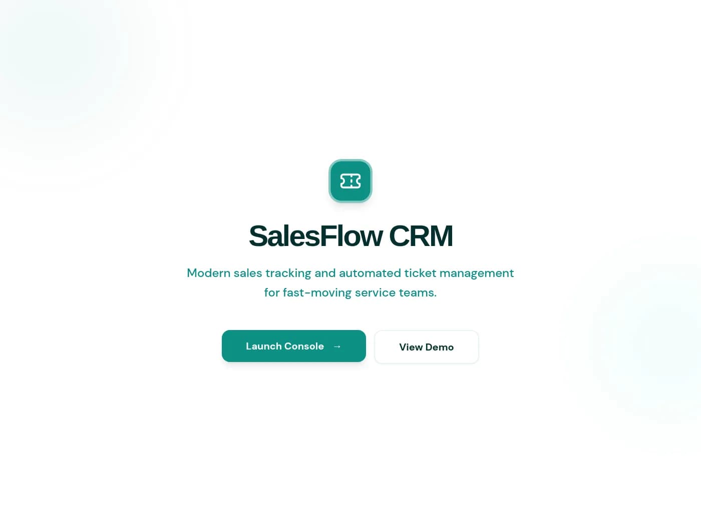 SalesFlow CRM