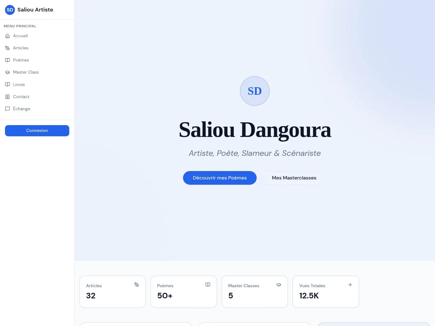 Saliou Artiste Hub