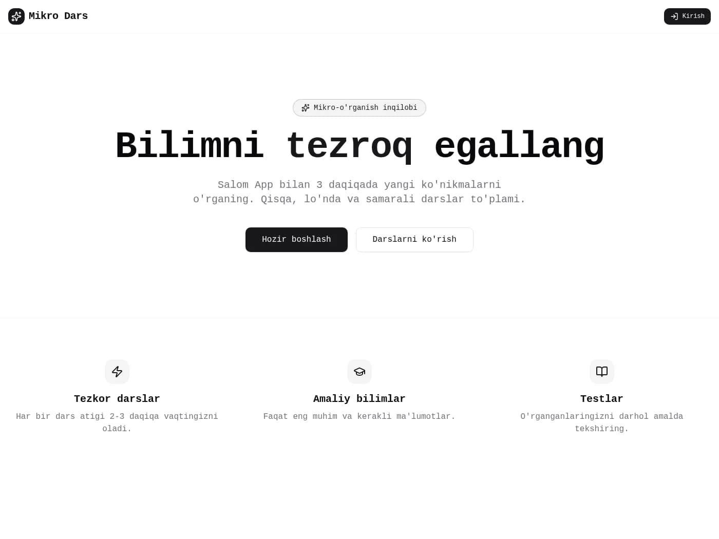 Salom App