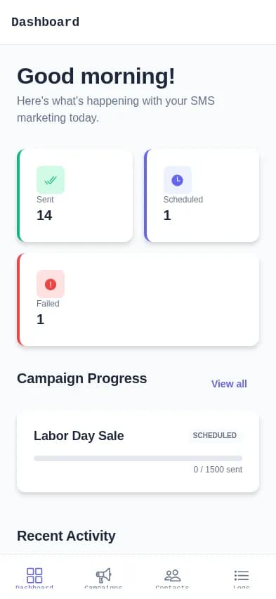 Salom Greetings App