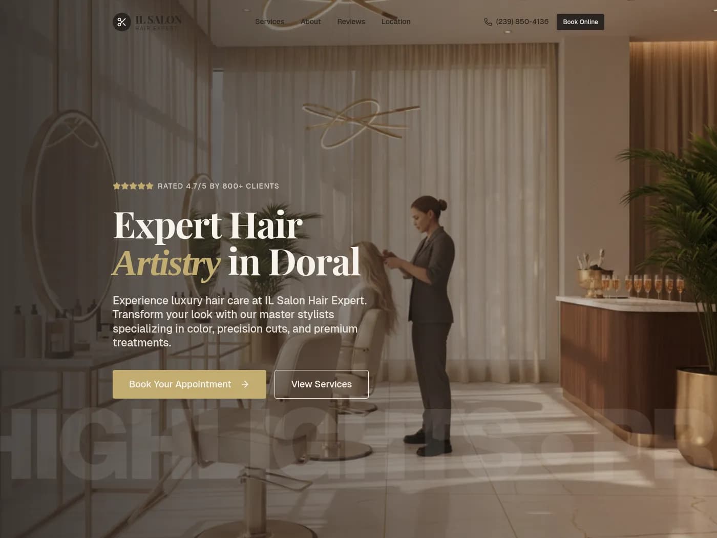 Il Salon Hair Expert Site