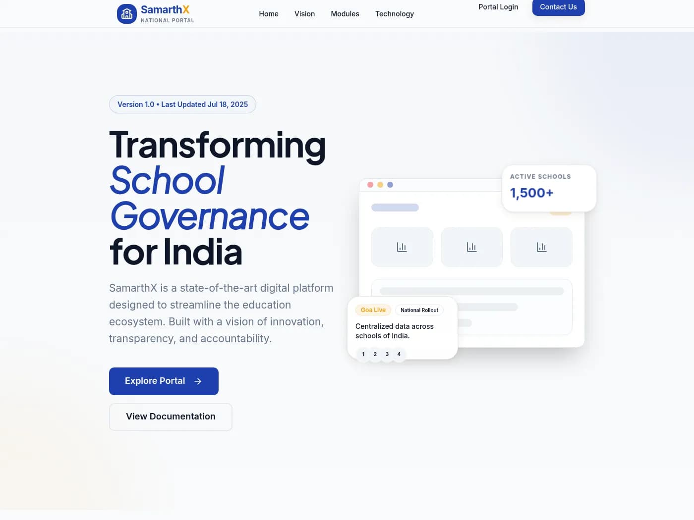 SamarthX National Portal