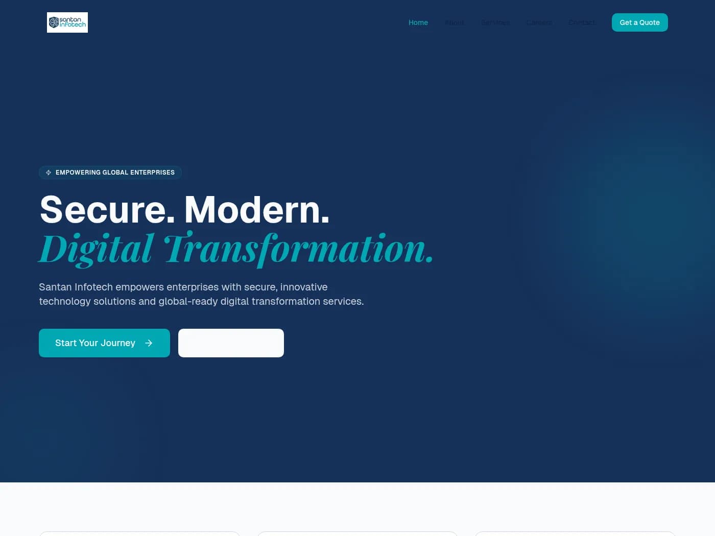 Santan Info Tech Website